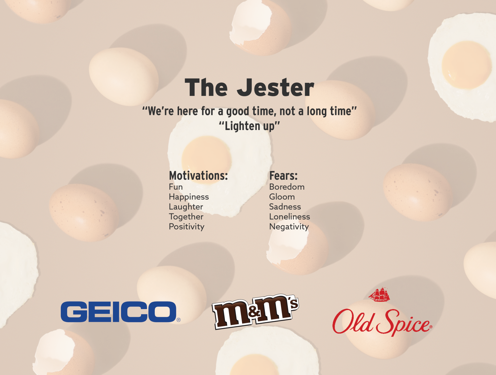 Brand Archetype Challenge: The Jester by Julia Hinson on Dribbble