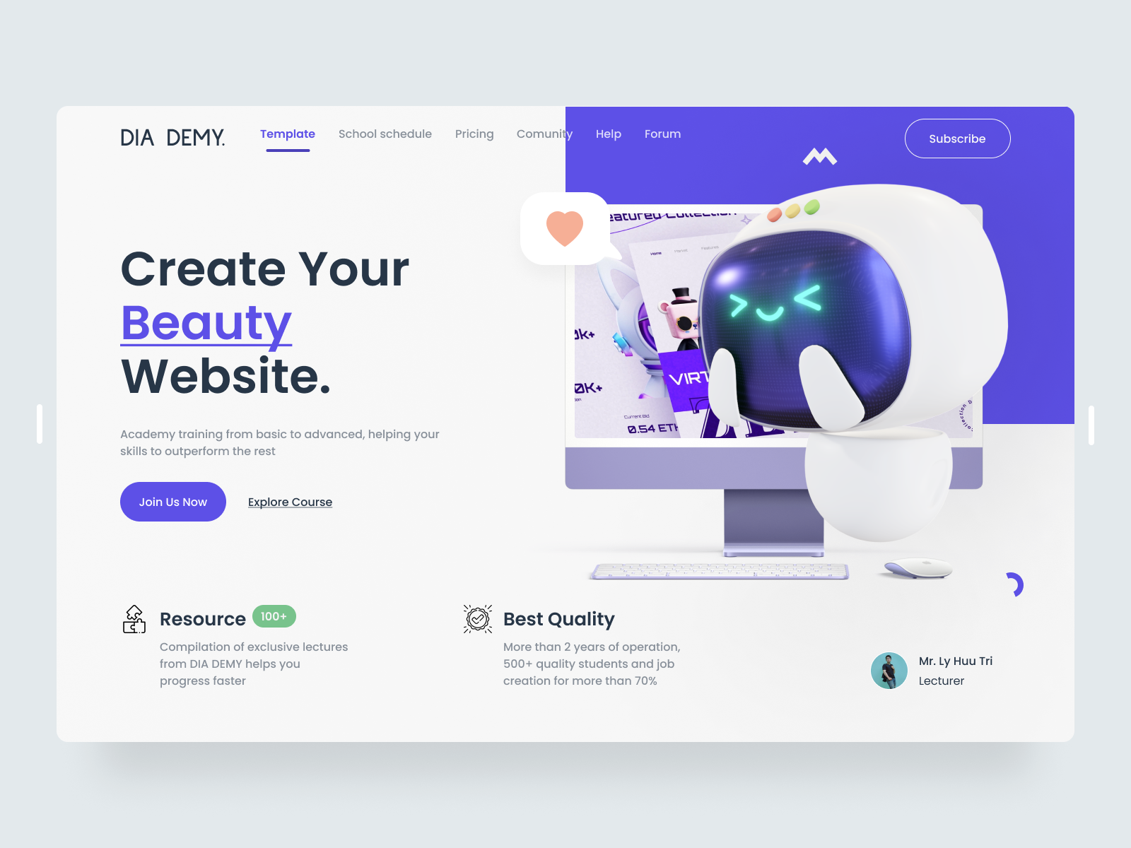 Clean UI Design - Mono 01 by DiA DEMY on Dribbble