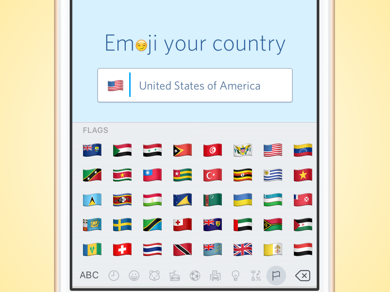 Country Selector by Ankit Joshi on Dribbble