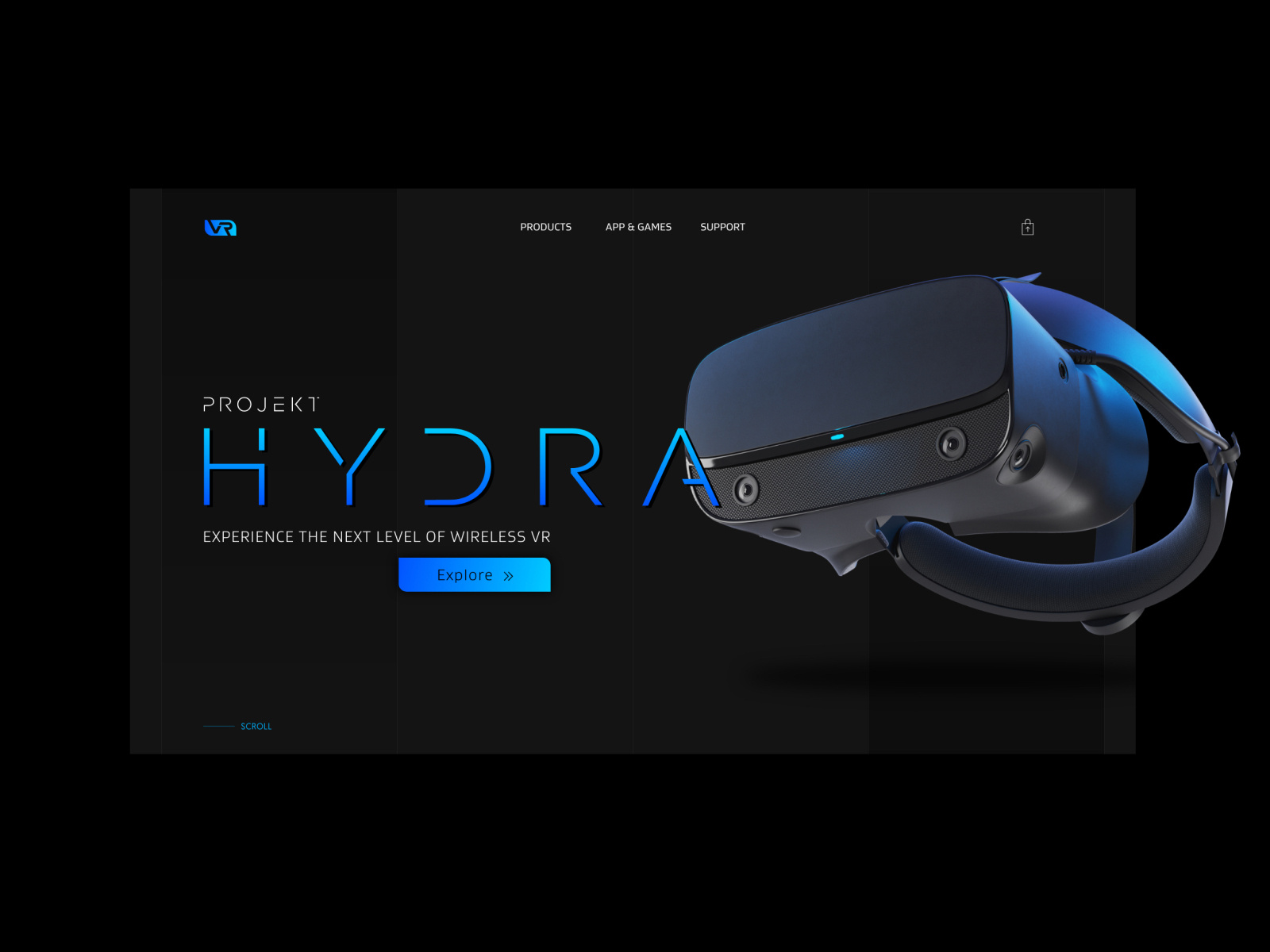 VR Product - Web Design by Anil Kumar M on Dribbble