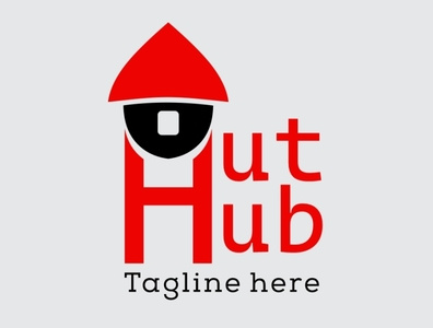 Hut Hub Logo Design by Ifogbe Akpos on Dribbble