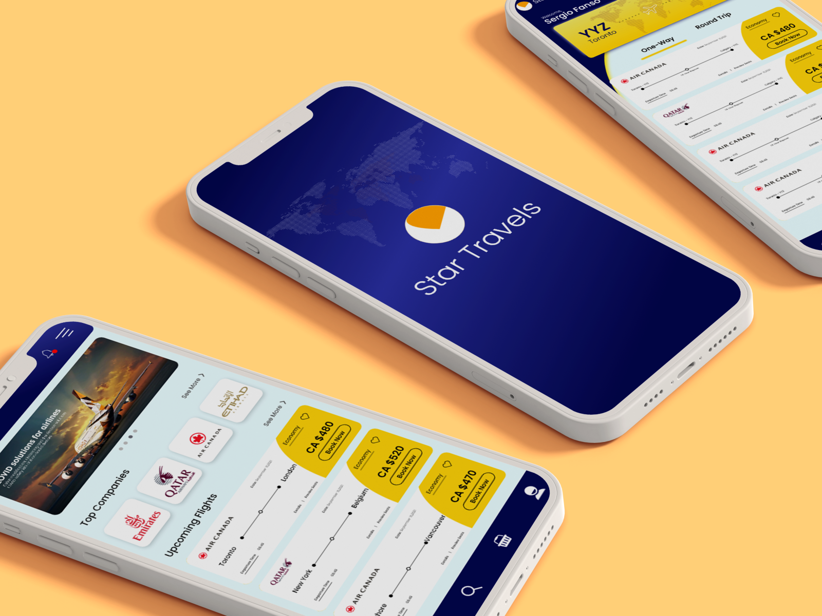 Mobile UI Design | Travel App Mobile UI by Pixelvio on Dribbble