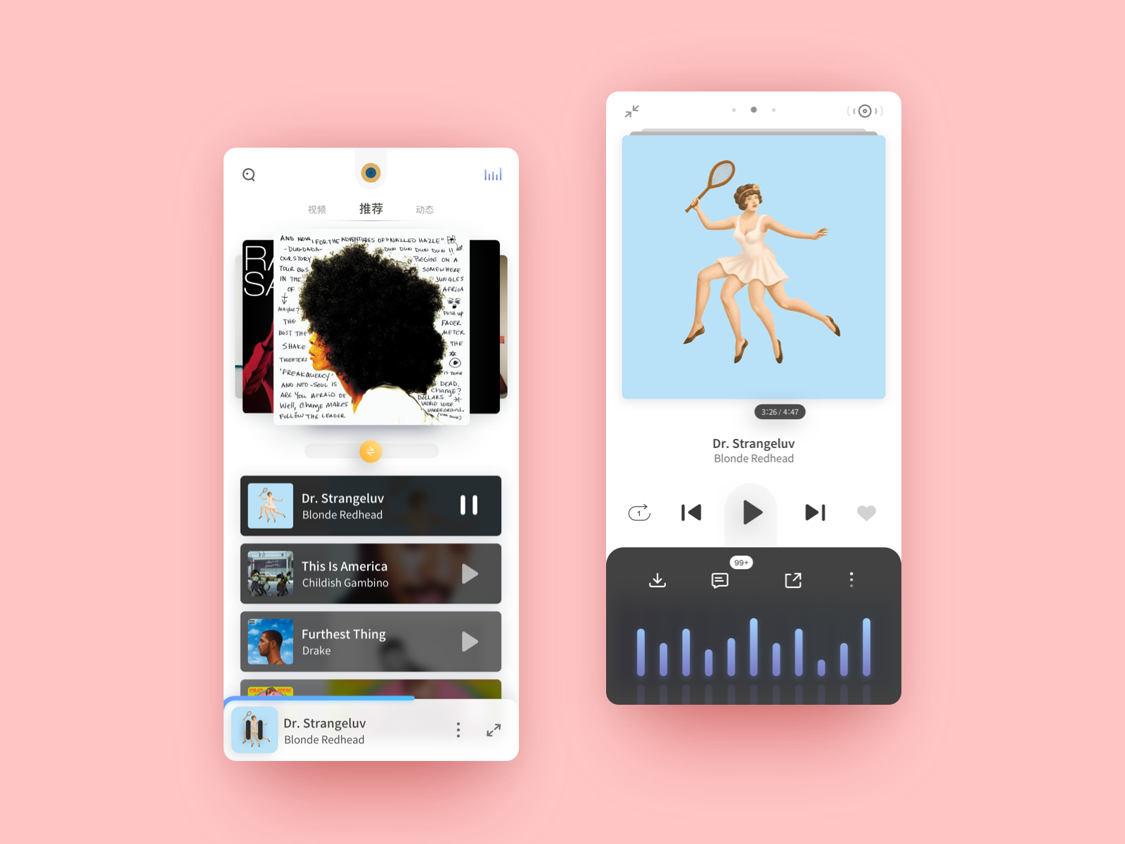 Music Forever UI by YOMAN on Dribbble