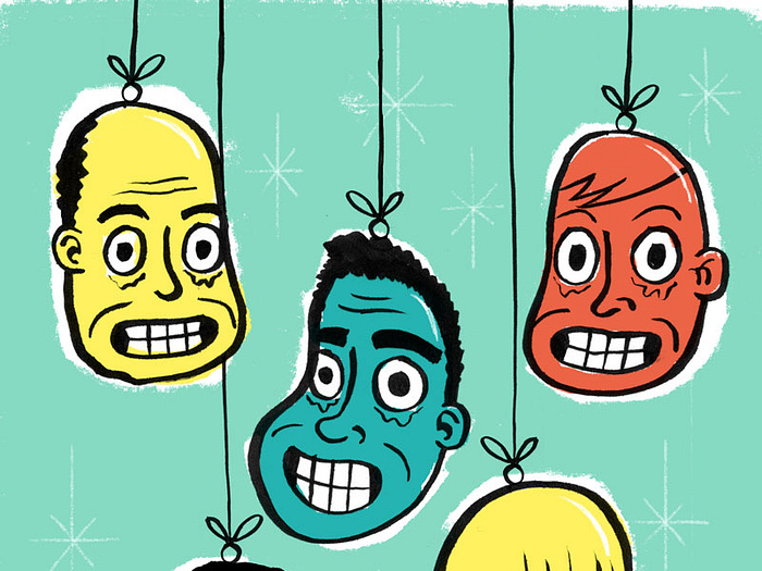Weird Starey Baubles by Chris Fenwick on Dribbble