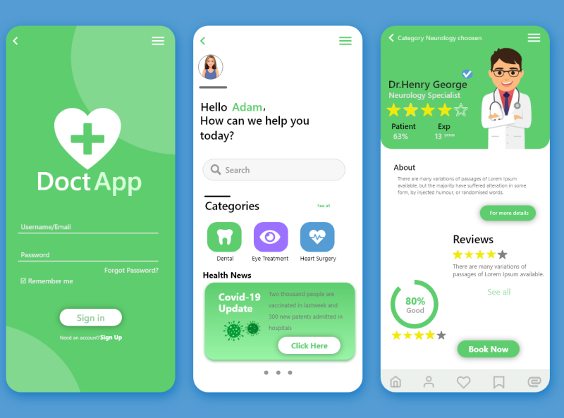 Adobe XD work by Qura tul Ain on Dribbble