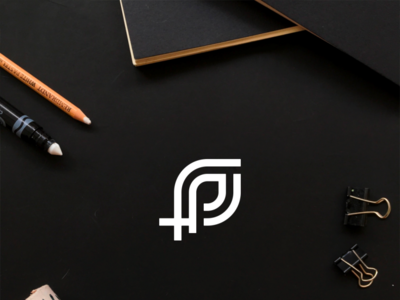 HPJ monogram logo by Jaargib_design on Dribbble
