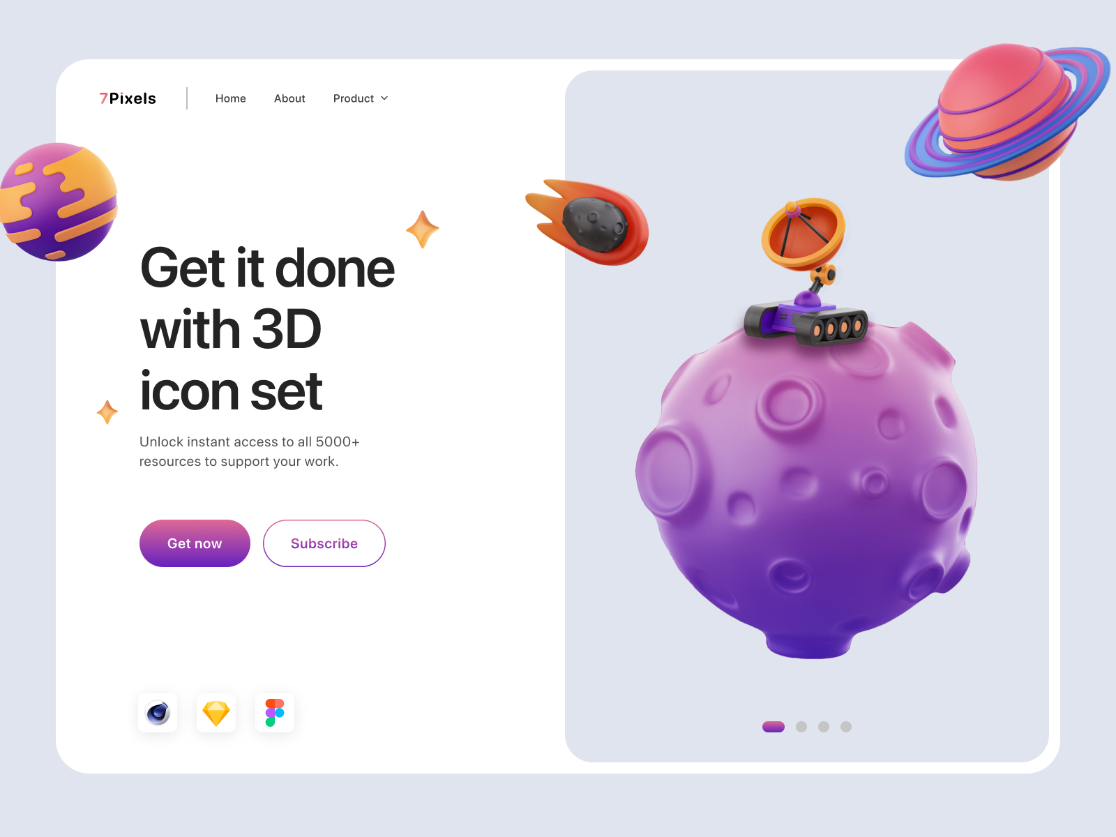 Daily UI Landing Page #2 by VINH QUANG TA on Dribbble