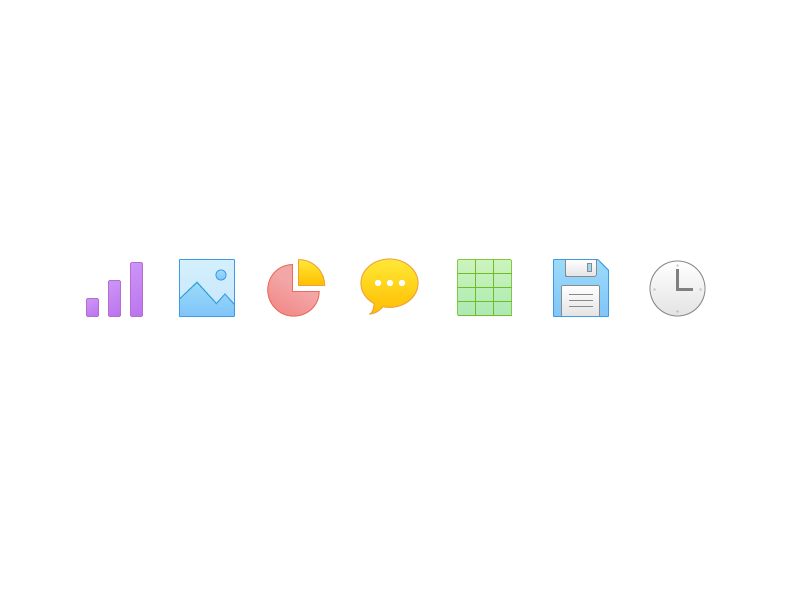 Icons by Cathy Zhu on Dribbble