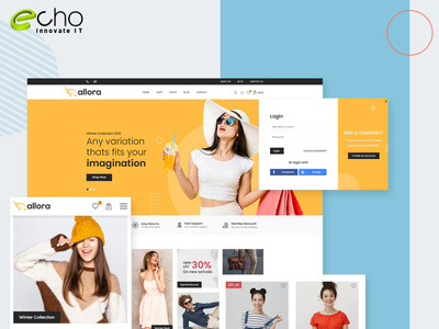 E-Commerce App by Echoinnovate IT - Custom Software & App Development Company on Dribbble