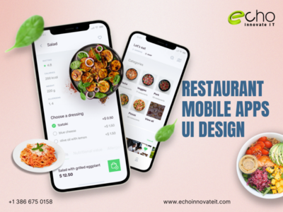 Restaurant Mobile Apps UI Design by Echoinnovate IT - Custom Software ...