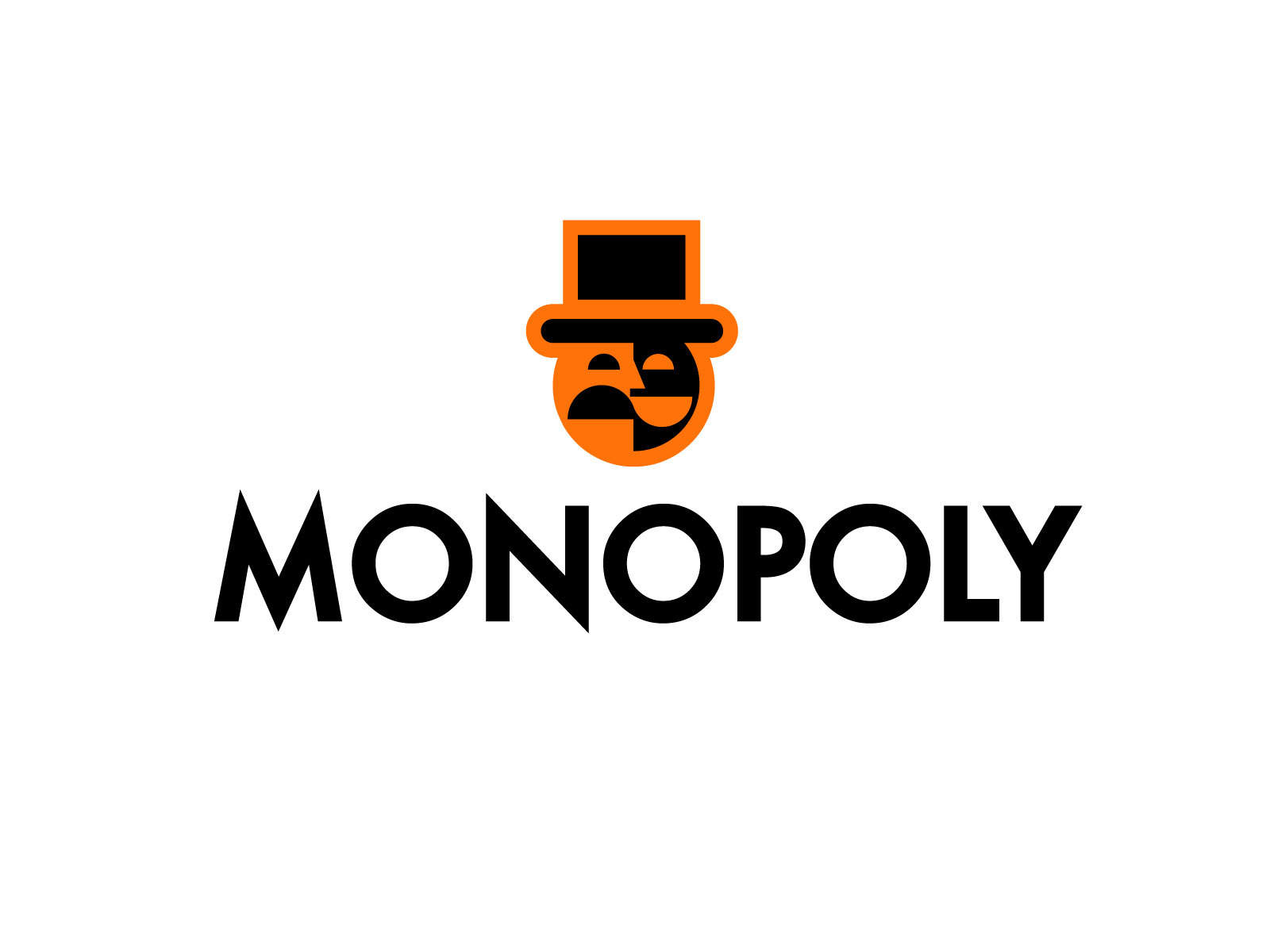 Monopoly Logo Black And White
