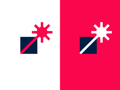 Box + star by Sergio Joseph on Dribbble