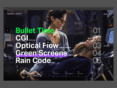The Matrix — Making of by Pierre Georges on Dribbble