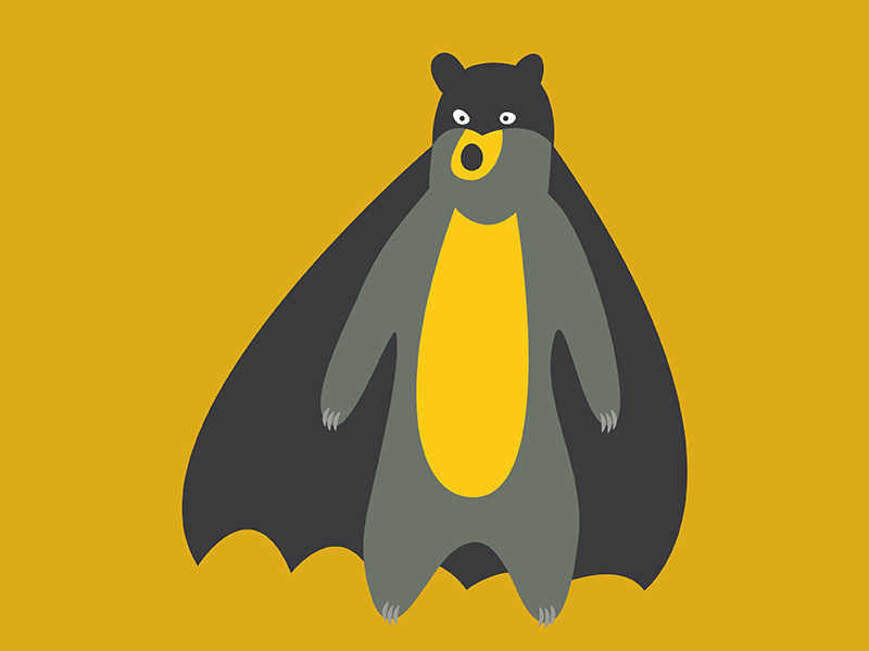 Batbear by Iveta on Dribbble