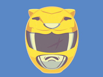 Yellow Ranger by Ro "Owie" Ocampo on Dribbble