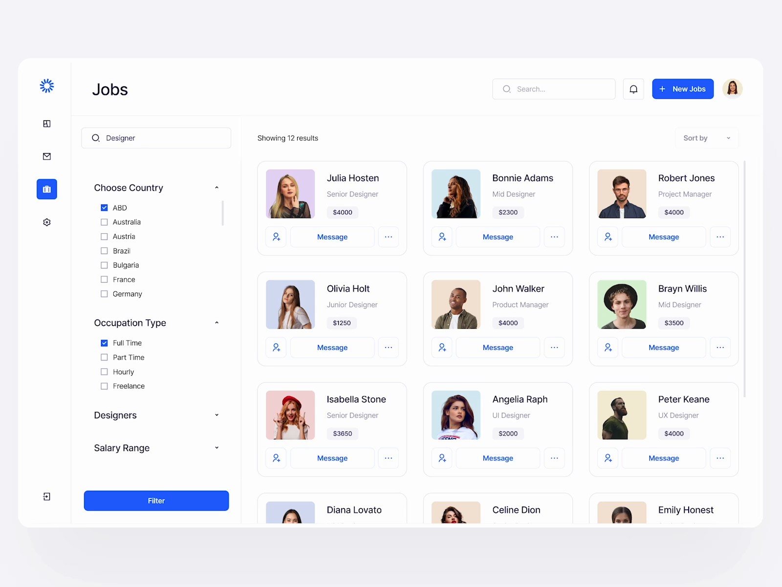 Mangrove: Jobs Interaction by Ümit Çelik on Dribbble
