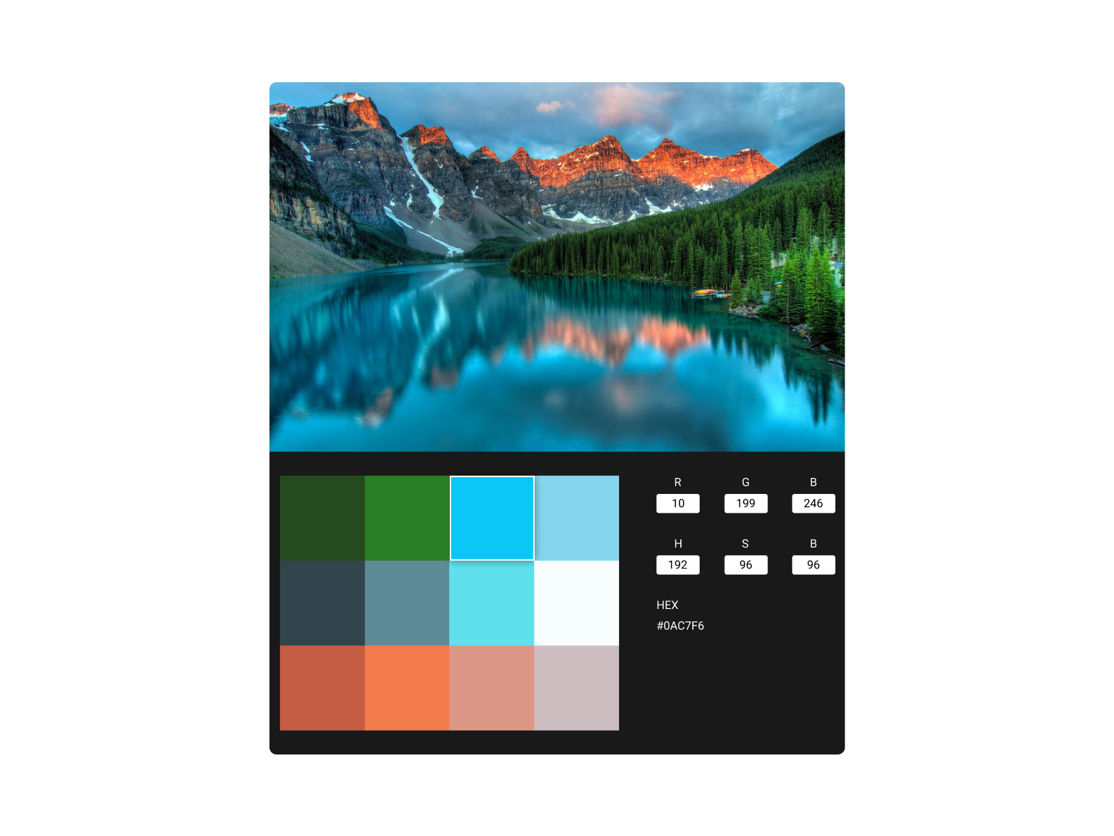 Daily UI: Day 60 - Color Picker by Veronika on Dribbble
