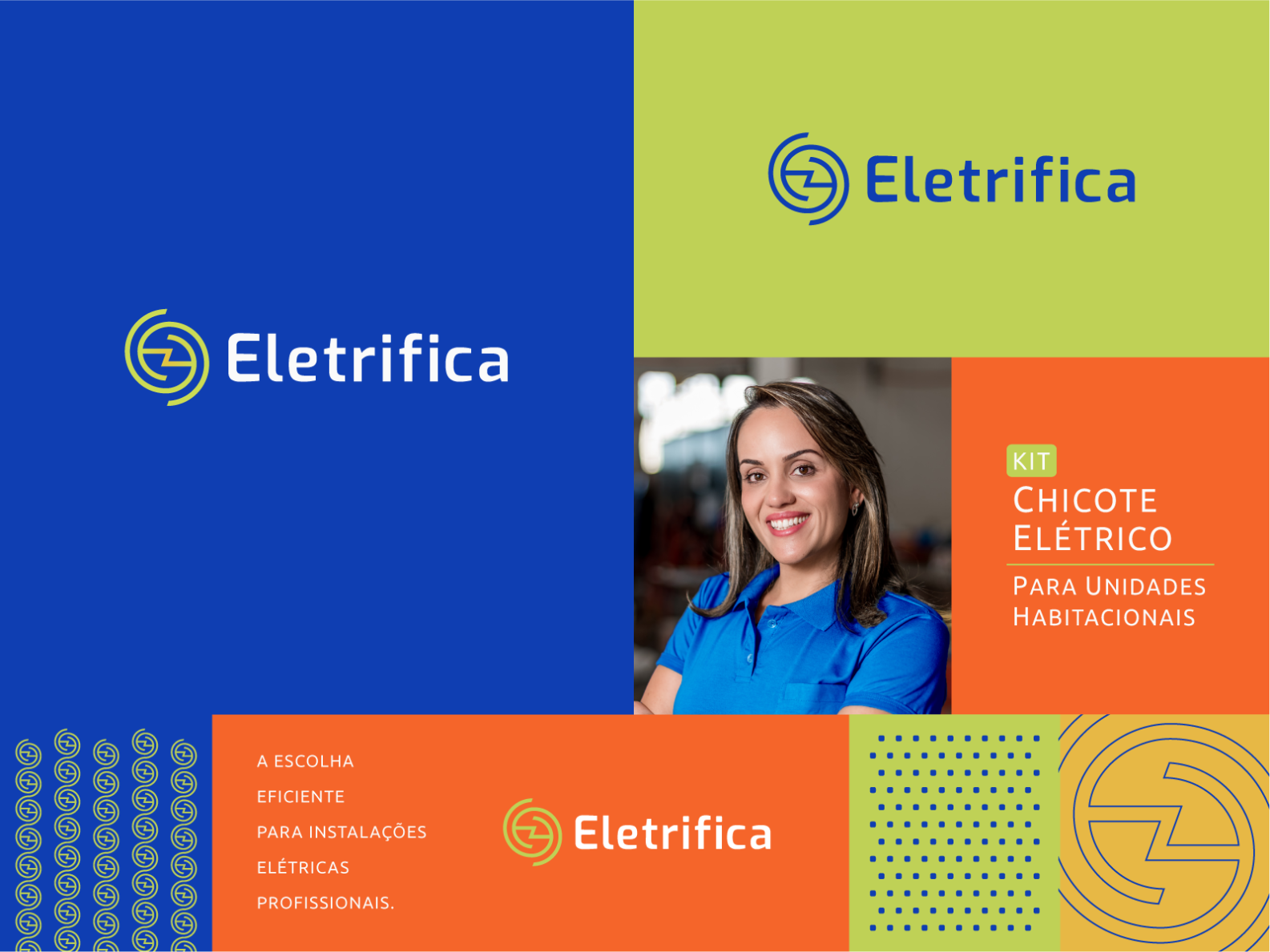 Destec Rebranding to Eletrifica - Concepts & Key visual by Escandi on ...