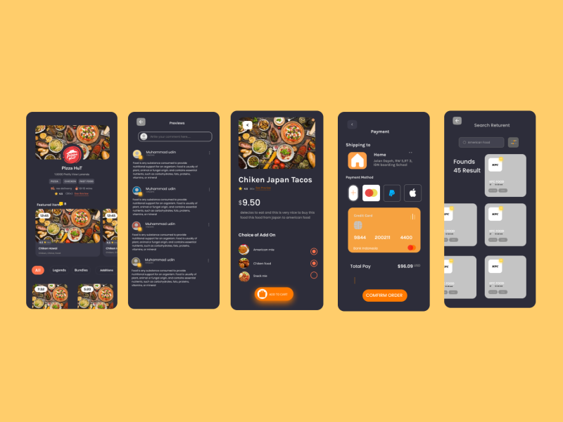 UI FOOD Design by _T_h_e_R_a_h_h_a_n_t_o_s_ on Dribbble