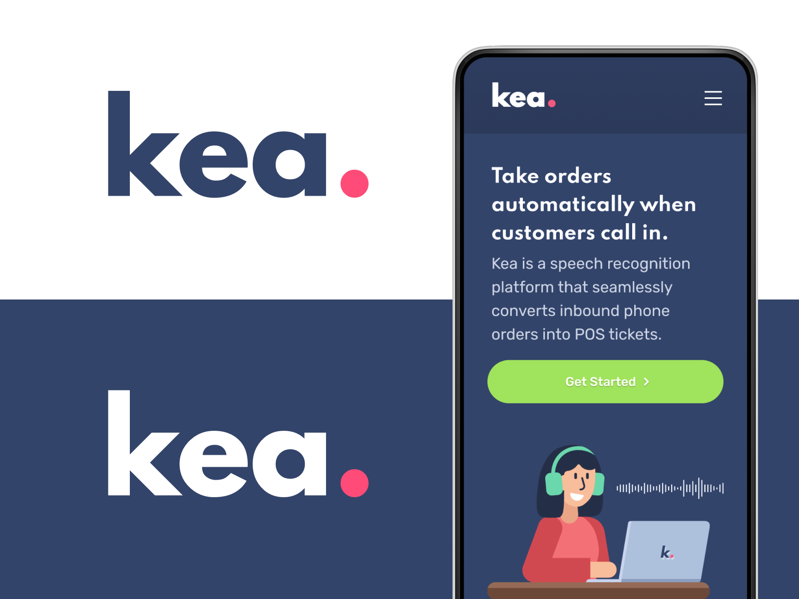 Kea Branding by Gyan Lakhwani on Dribbble
