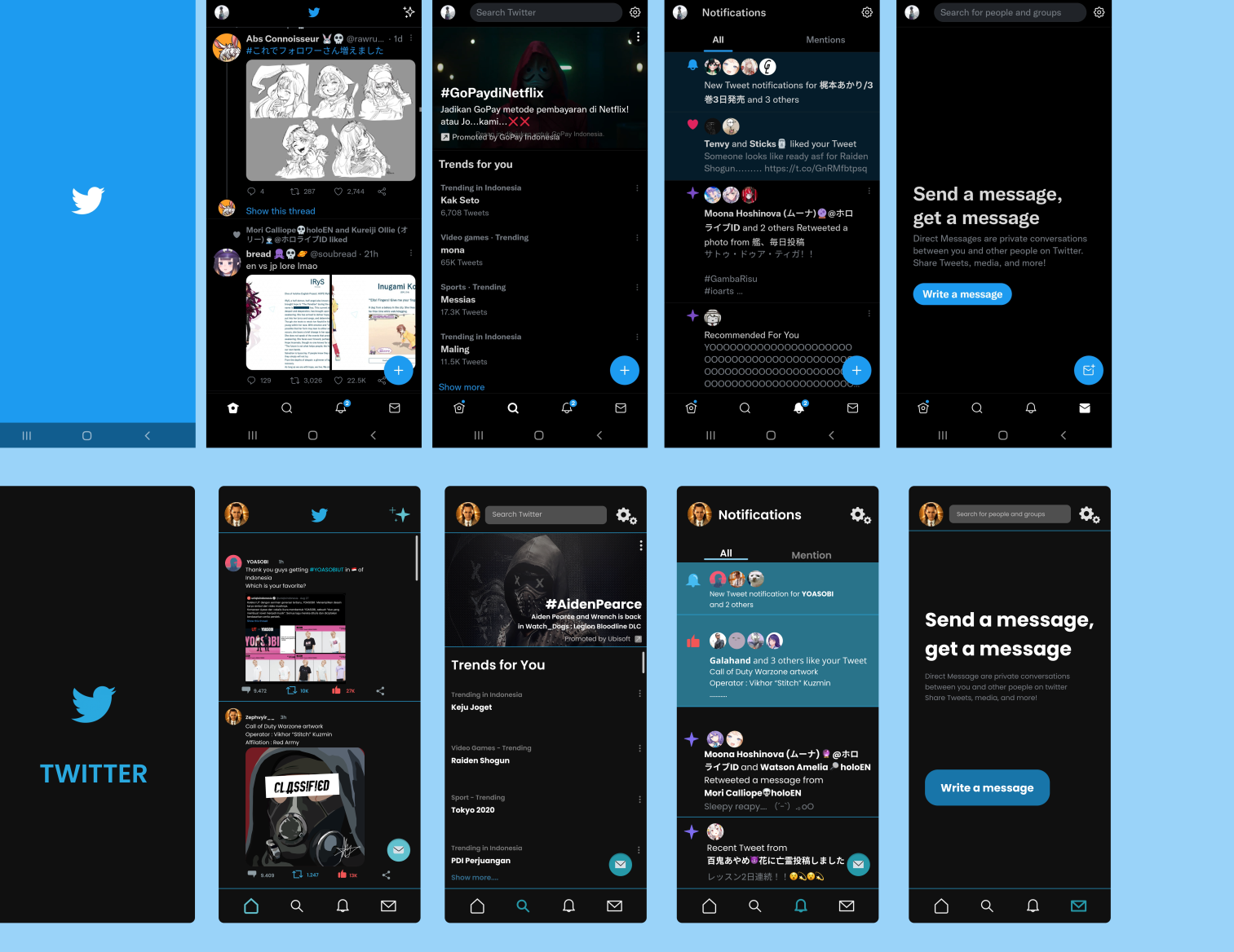 Twitter UI Re-Design by Adnan Azzahid on Dribbble
