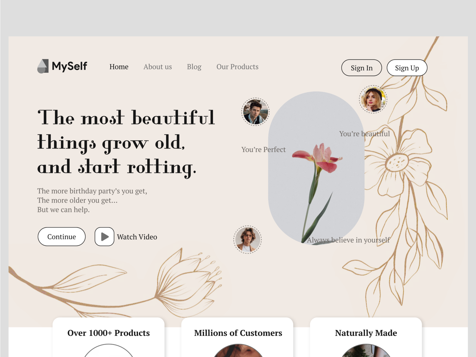 MySelf by Hugo Kayana on Dribbble