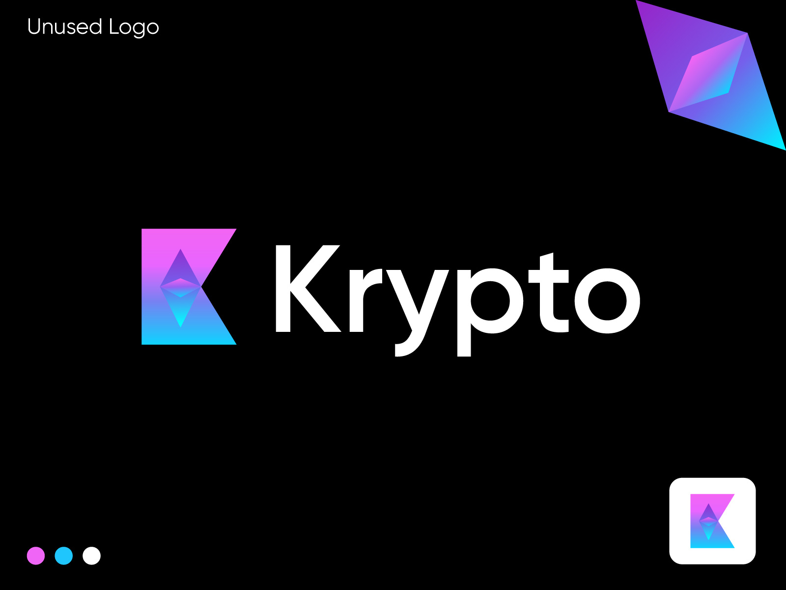 Krypto logo by Razib Hossain on Dribbble
