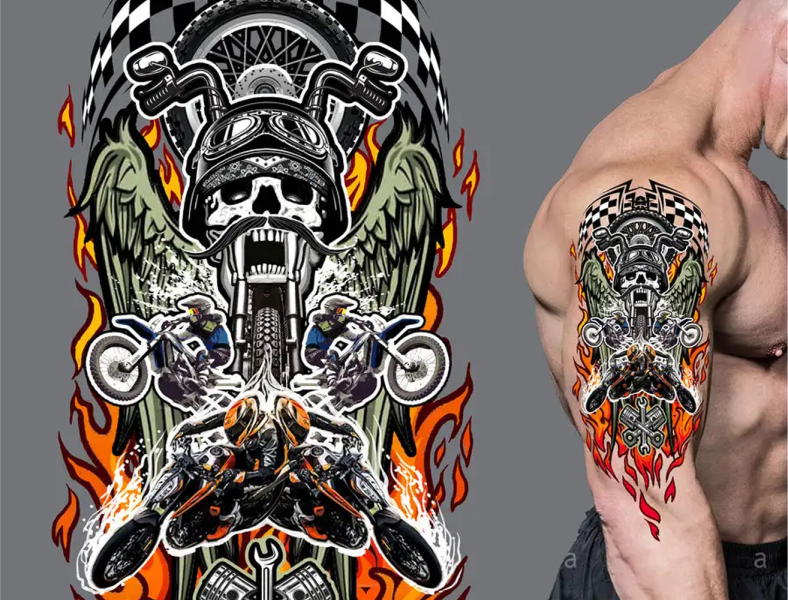 Creative Sleeve Tattoos