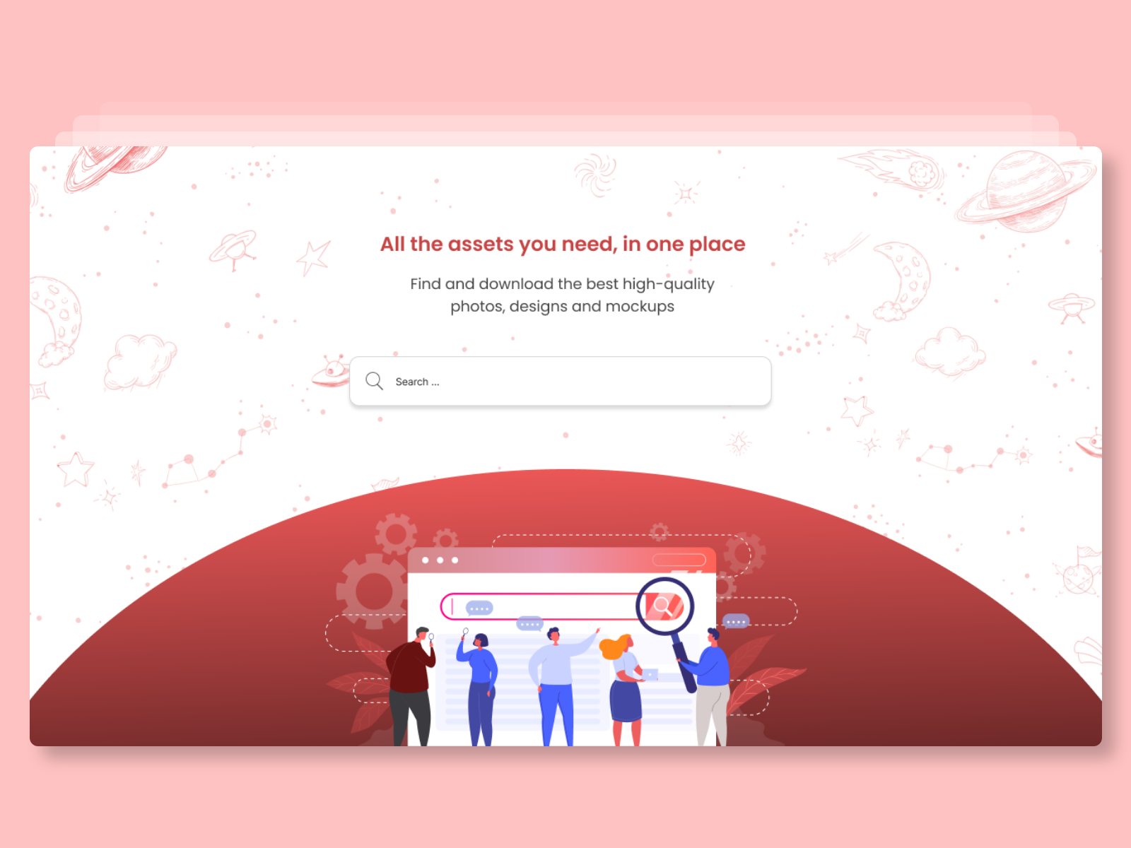 Daily UI #22 Search bar by Merna Yasser on Dribbble