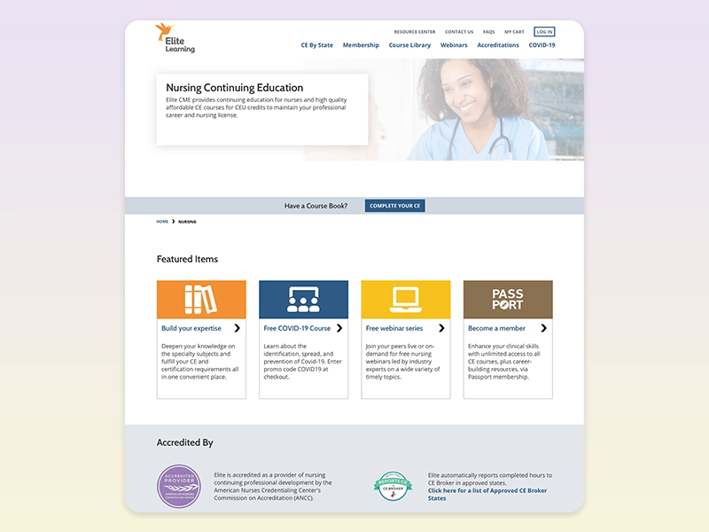 Elite Learning UI/UX by Coumba Myerson on Dribbble