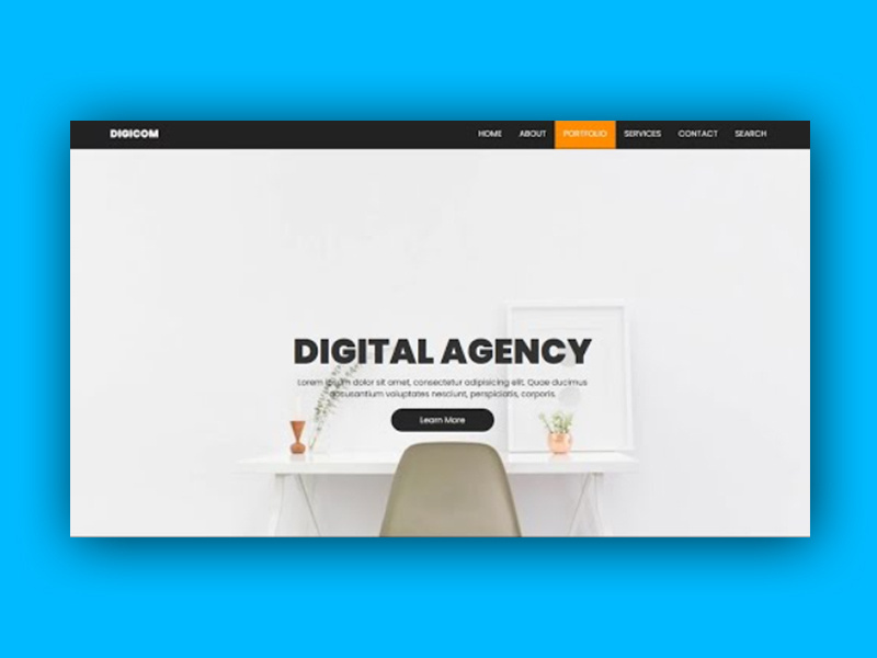 Full-Screen Search Box Bootstrap by divinectorweb on Dribbble