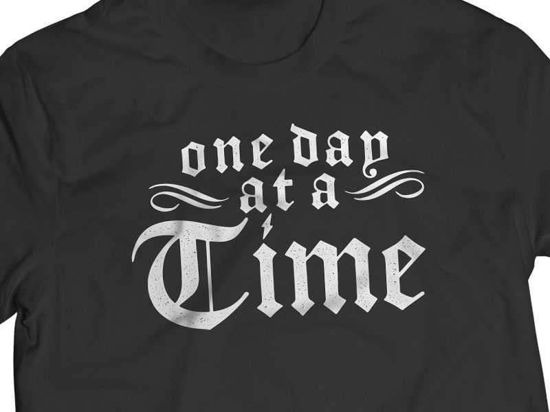 One day at a time by Paul Barrera on Dribbble