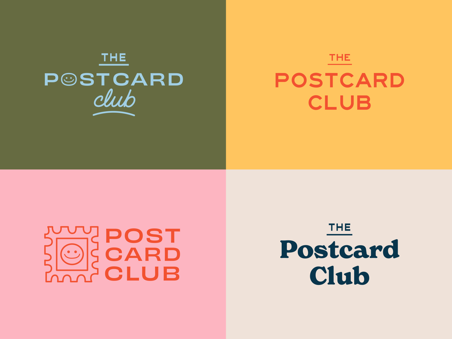 The Postcard Club Exploration by hannah dickens on Dribbble