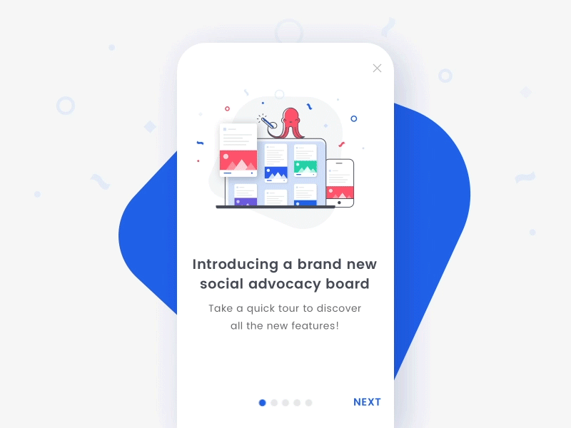 Application Tour by Elinor Weiss on Dribbble