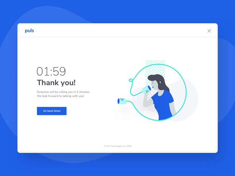 Thank You Page by Elinor Weiss on Dribbble