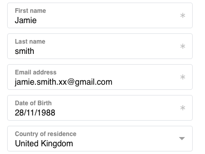 Profile design experiment by Simon Fricker on Dribbble