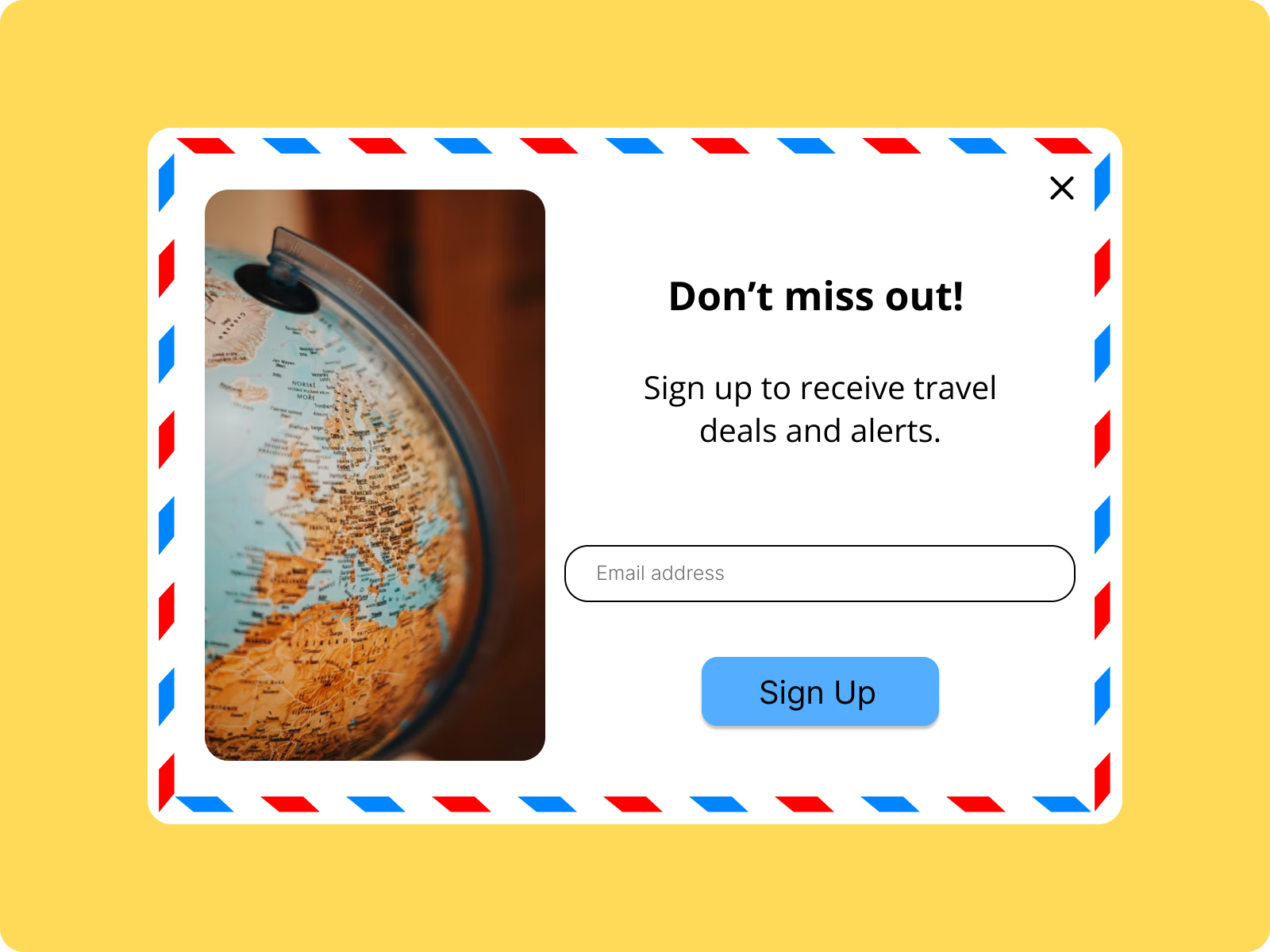 Daily UI 16- Pop Up/ Overlay by Joanna Valdez on Dribbble Daily UI 16- Pop Up/ Overlay by Joanna Valdez on Dribbble