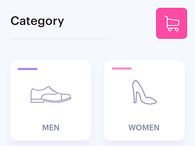 Category Screen by Naoshad Alam on Dribbble