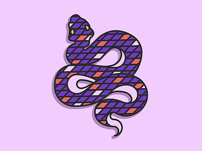 Sneaky Snake by Zack Hooper on Dribbble