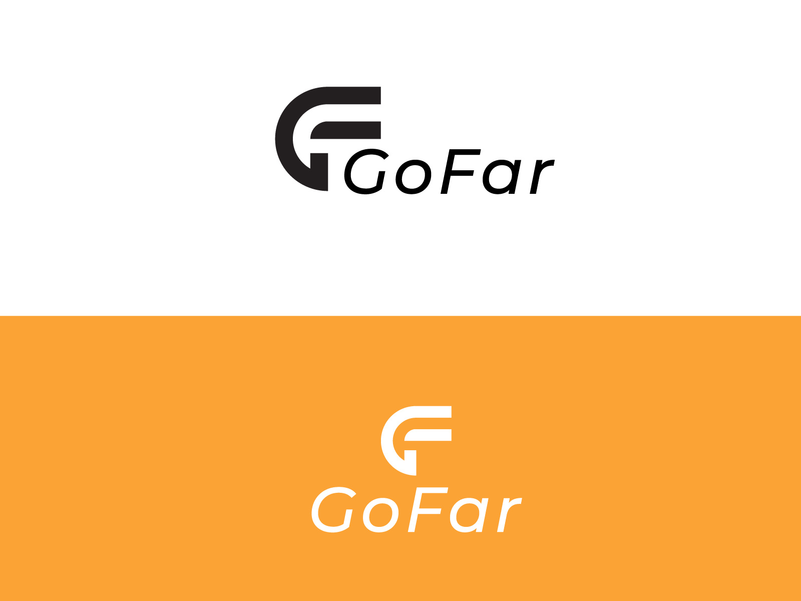 G F branding logo design by Md. Tarak on Dribbble
