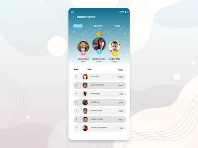 Daily UI 19 | Leaderboard designs, themes, templates and downloadable ...