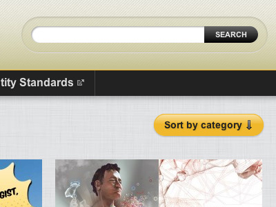 CSS3 search field by Josh Nichols on Dribbble