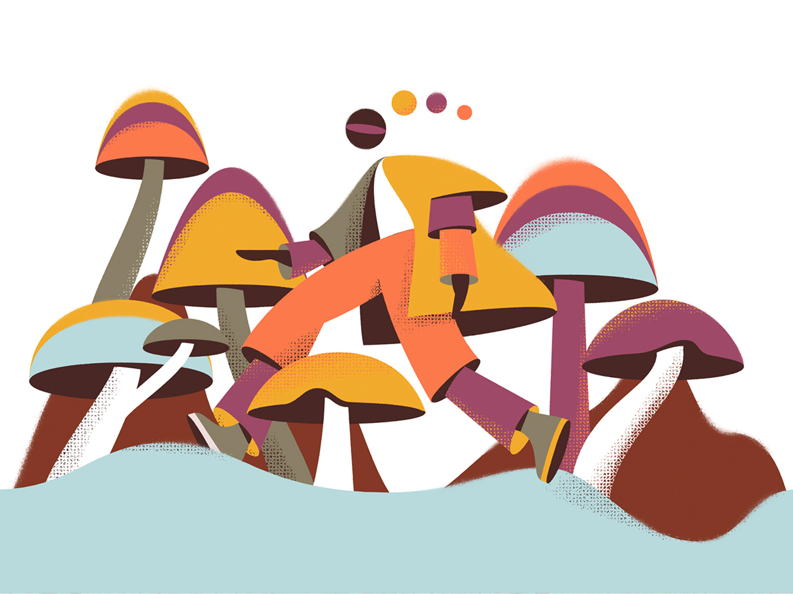 Shrooms by Timo Kuilder on Dribbble