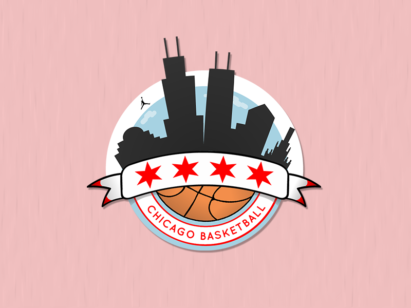 Chicago Basketball by Gene Barros on Dribbble