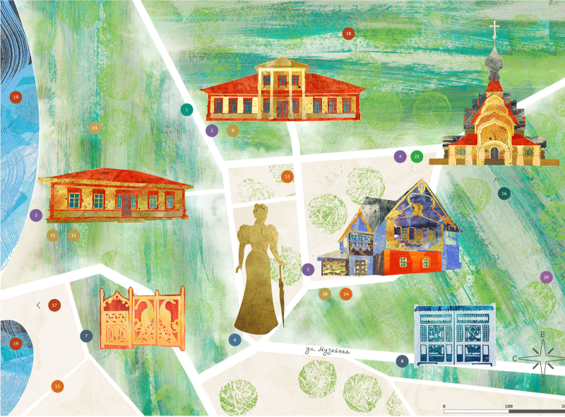 My city map by Tania on Dribbble