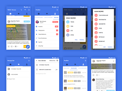 Education app by isa mercan on Dribbble