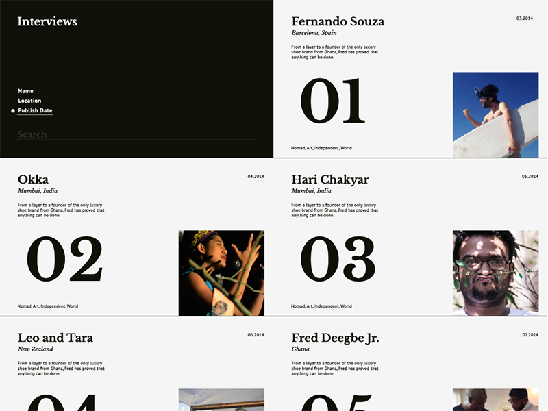 Mukha website by Rachel Rippy on Dribbble