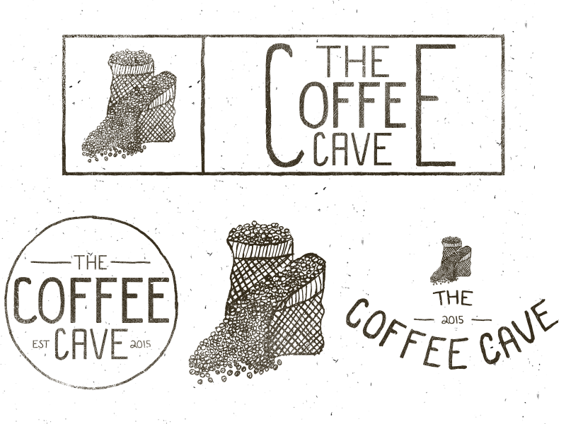 'The Coffee Cave' by Zack Kiesewetter on Dribbble