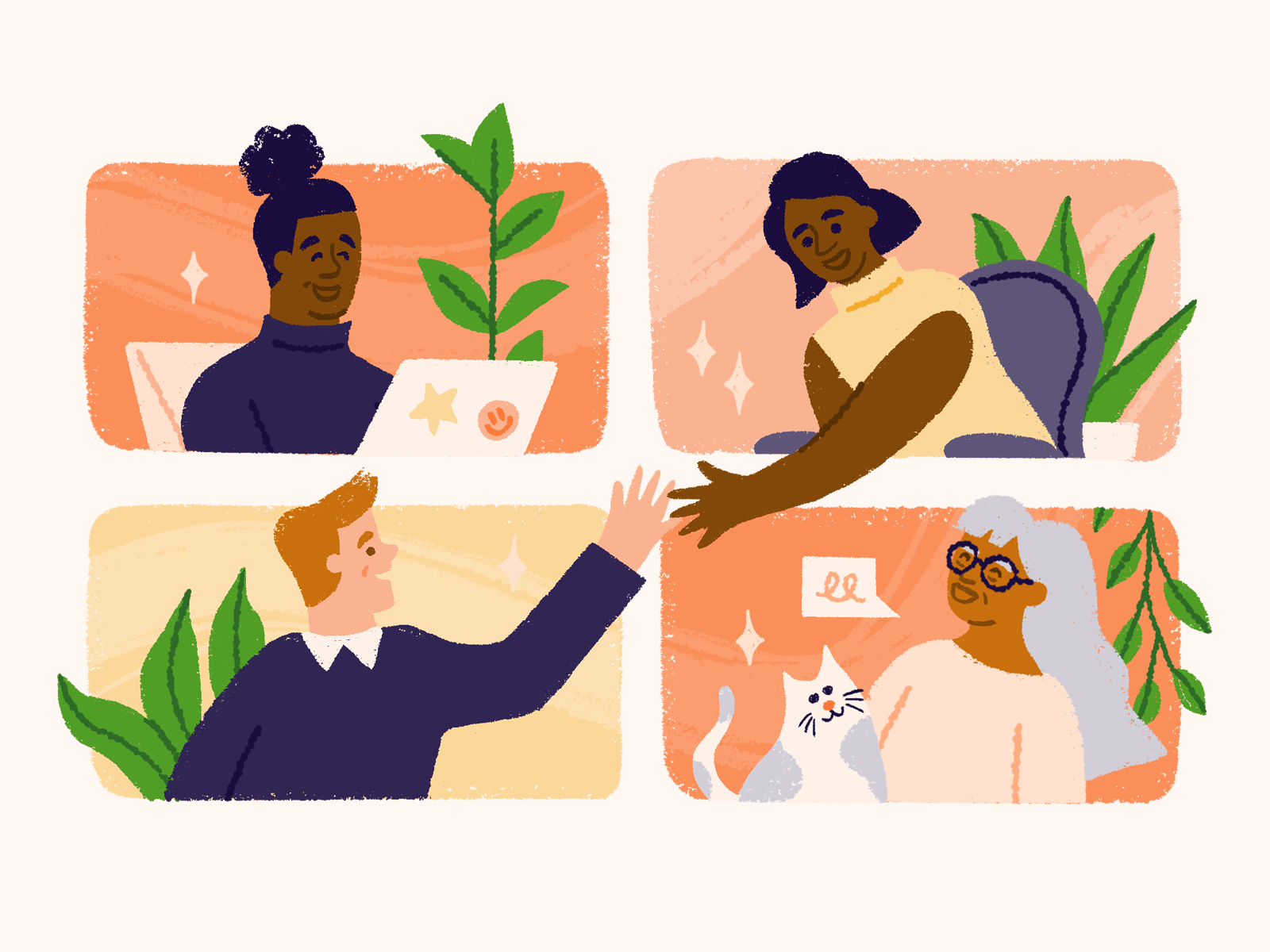 Empower Illustration by Ben Levin for 15Five on Dribbble
