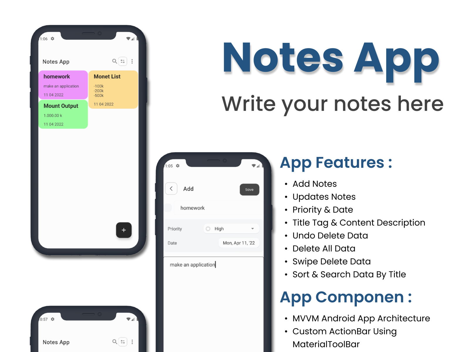 Poster Notes App UI by Muhammad Azzam on Dribbble